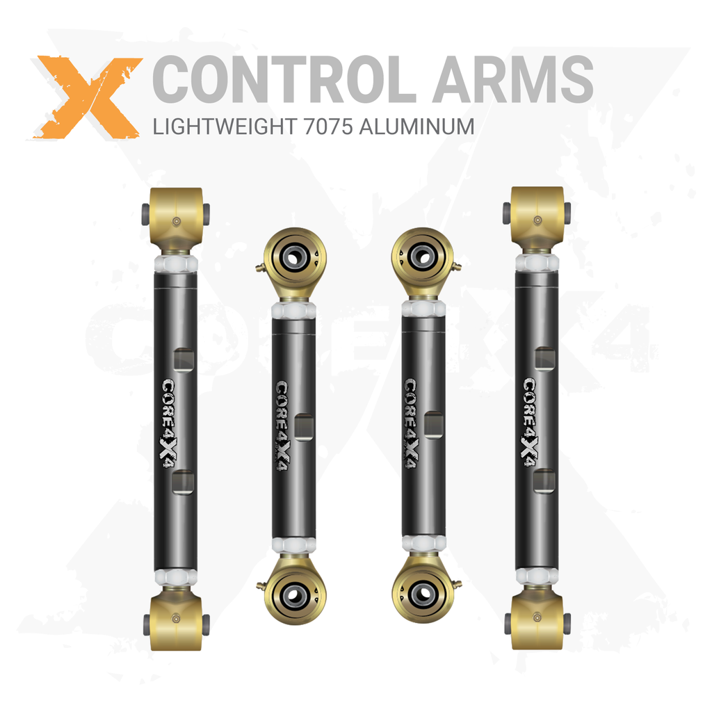 4pc Rear Adjustable Control Arms Kit | CORE 4X4
