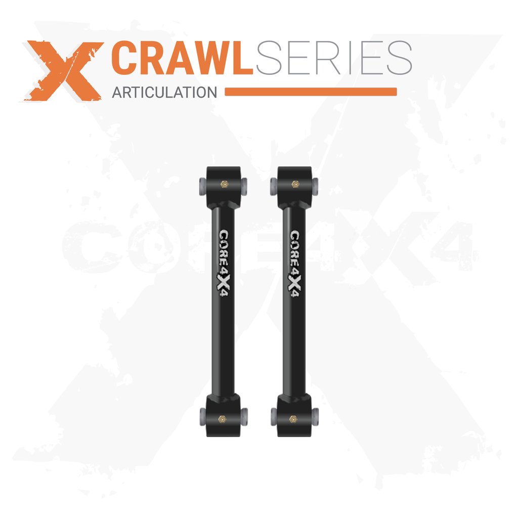 2pc Crawl Series Front Fixed Length End Links | CORE 4X4