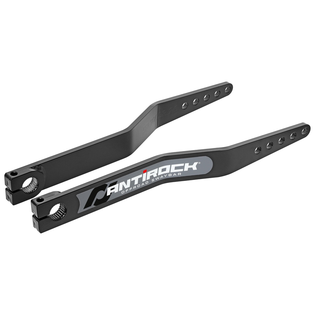 Antirock Fabricated Steel Sway Bar Arms, 19.25 in. Long, 1.7 in. Offset ...