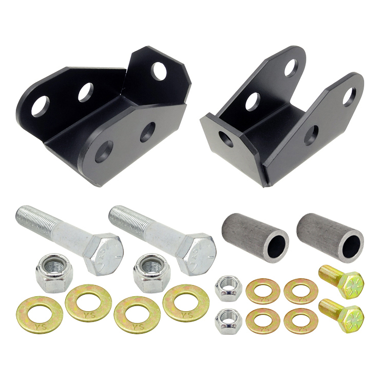 RockJock Shock Mount Extensions, TJ/LJ Rear Lower, Incl. Hardware, Pair ...