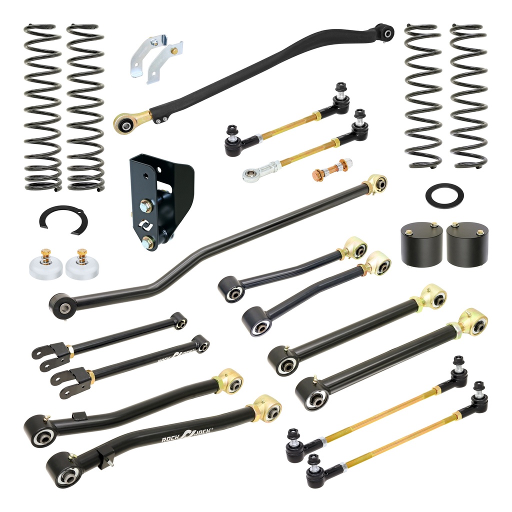 RockJock Pro Edition Johnny Joint Suspension System for JL Wrangler w ...