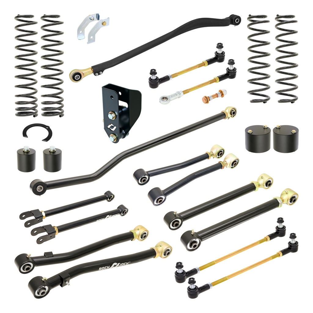 RockJock Pro Edition Johnny Joint Suspension System for JL Wrangler 4XE ...
