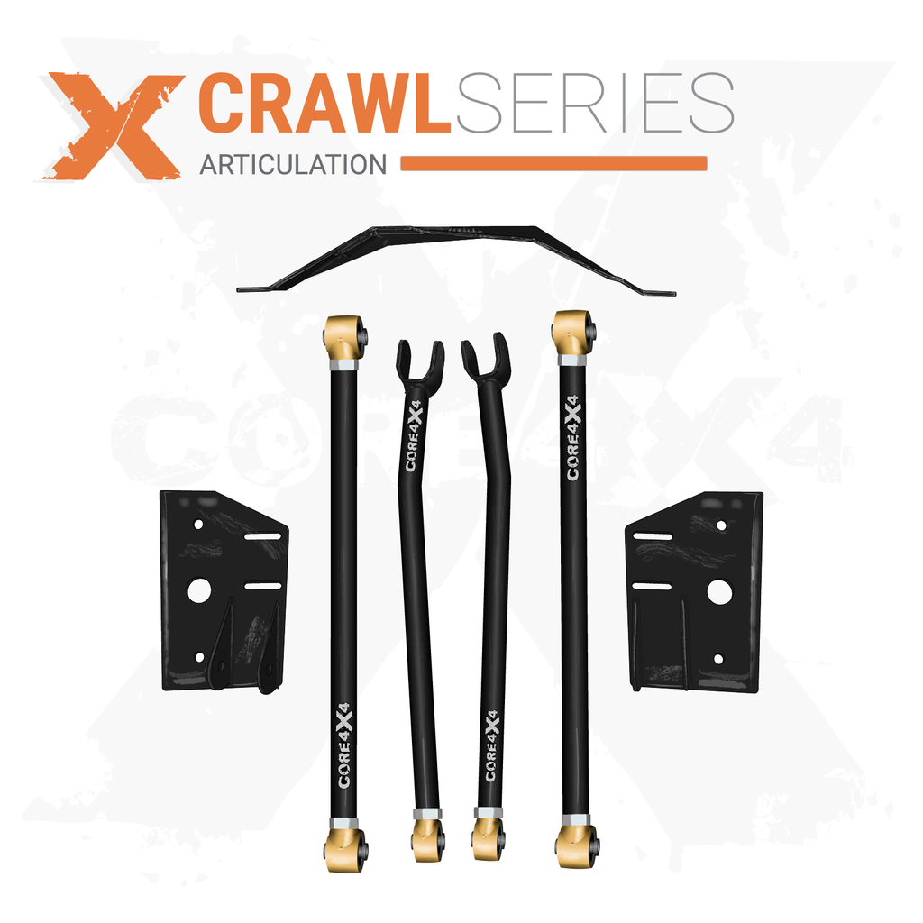 Jeep Grand Cherokee ZJ 7pc Crawl Series Heavy-Duty Adjustable Long Arm ...